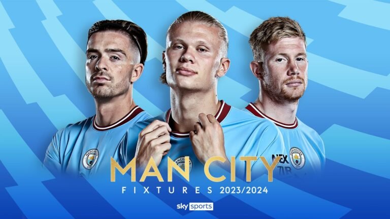 Man City Fixtures: Upcoming Matches and Insights for Fans - Manchester ...